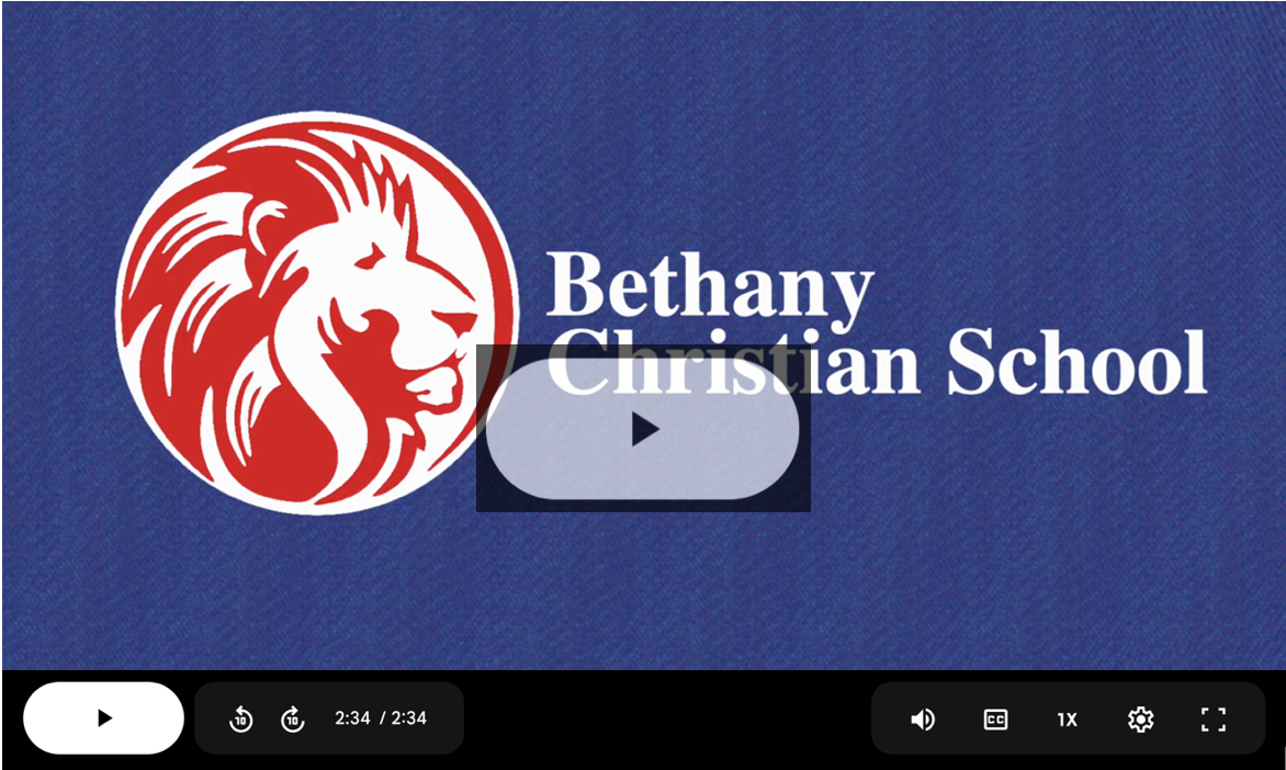 About BCS - Bethany Christian School